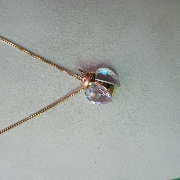 Swarovski | Jewelry | Swarovski Ladybug Crystal Necklace | Poshmark